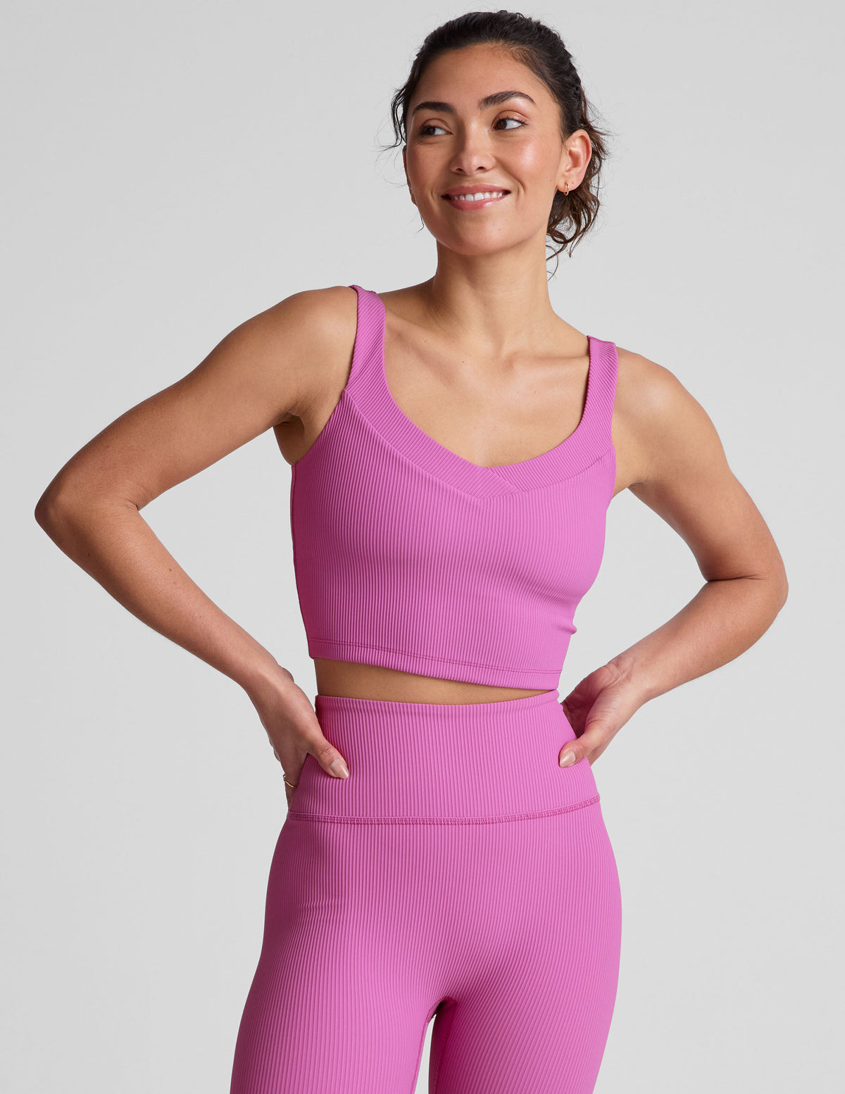 Impulse Ribbed Cropped Tank | Beyond Yoga