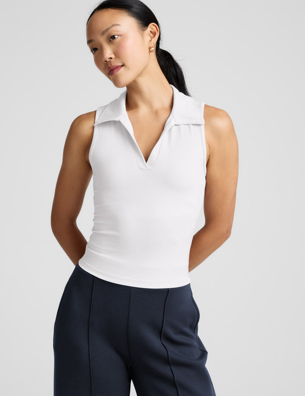 Sport Active Polo Tank | Beyond Yoga