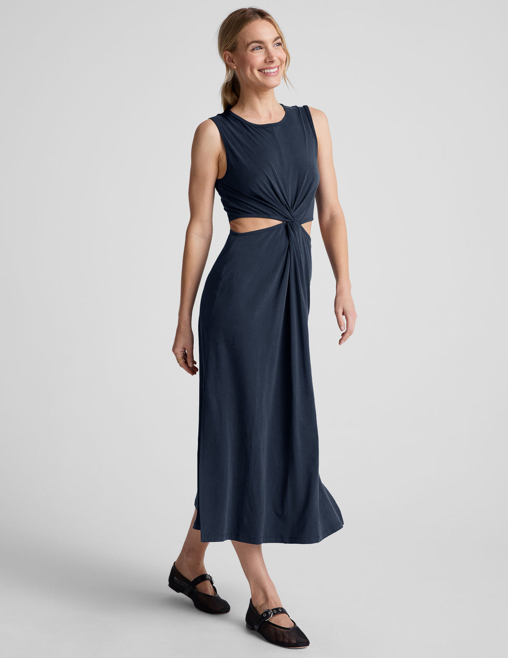 Around The World Front Twist Dress | Beyond Yoga