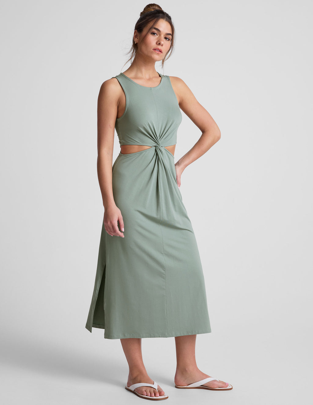 Around The World Front Twist Dress | Beyond Yoga
