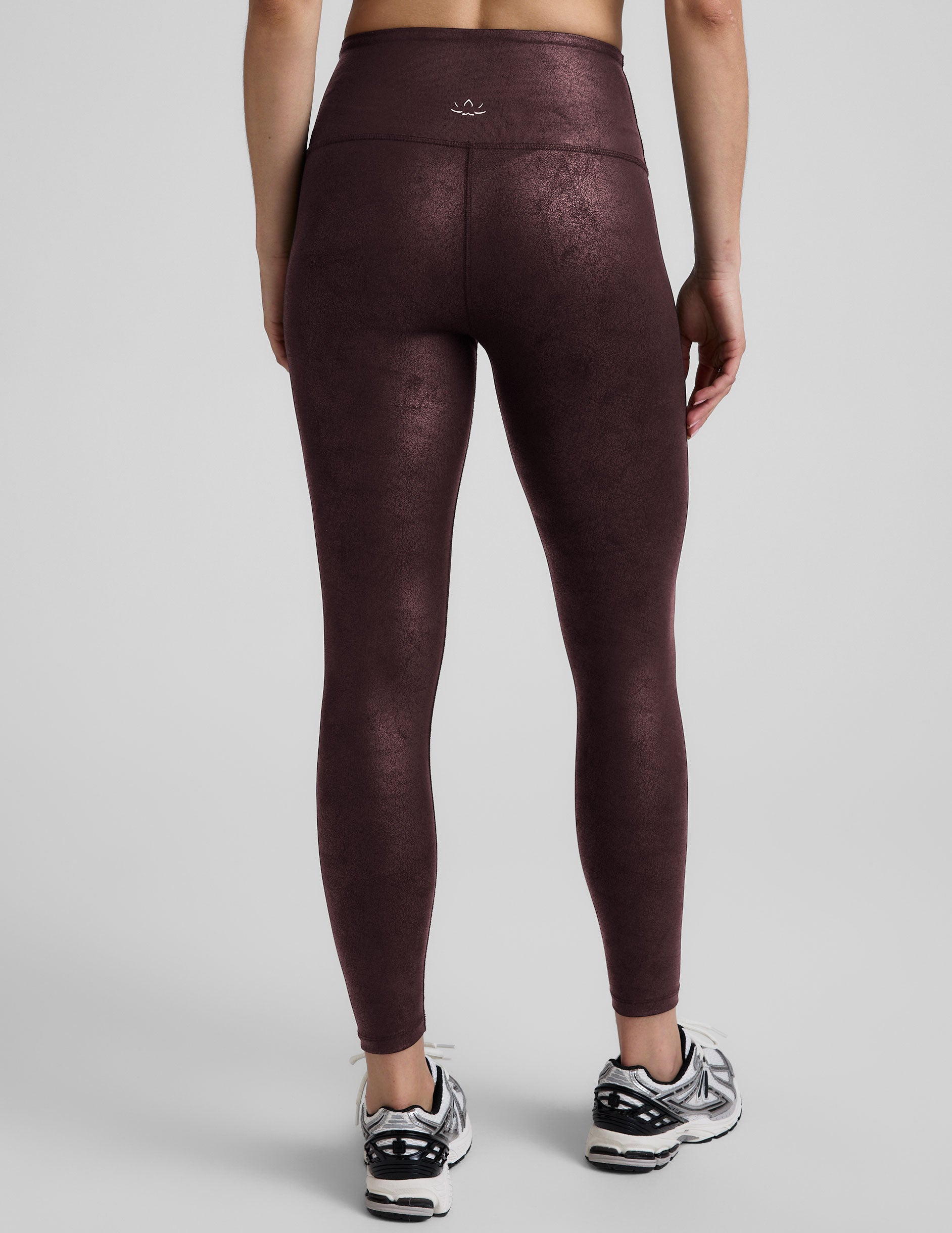 Leatherette High Waisted Midi Legging | Beyond Yoga