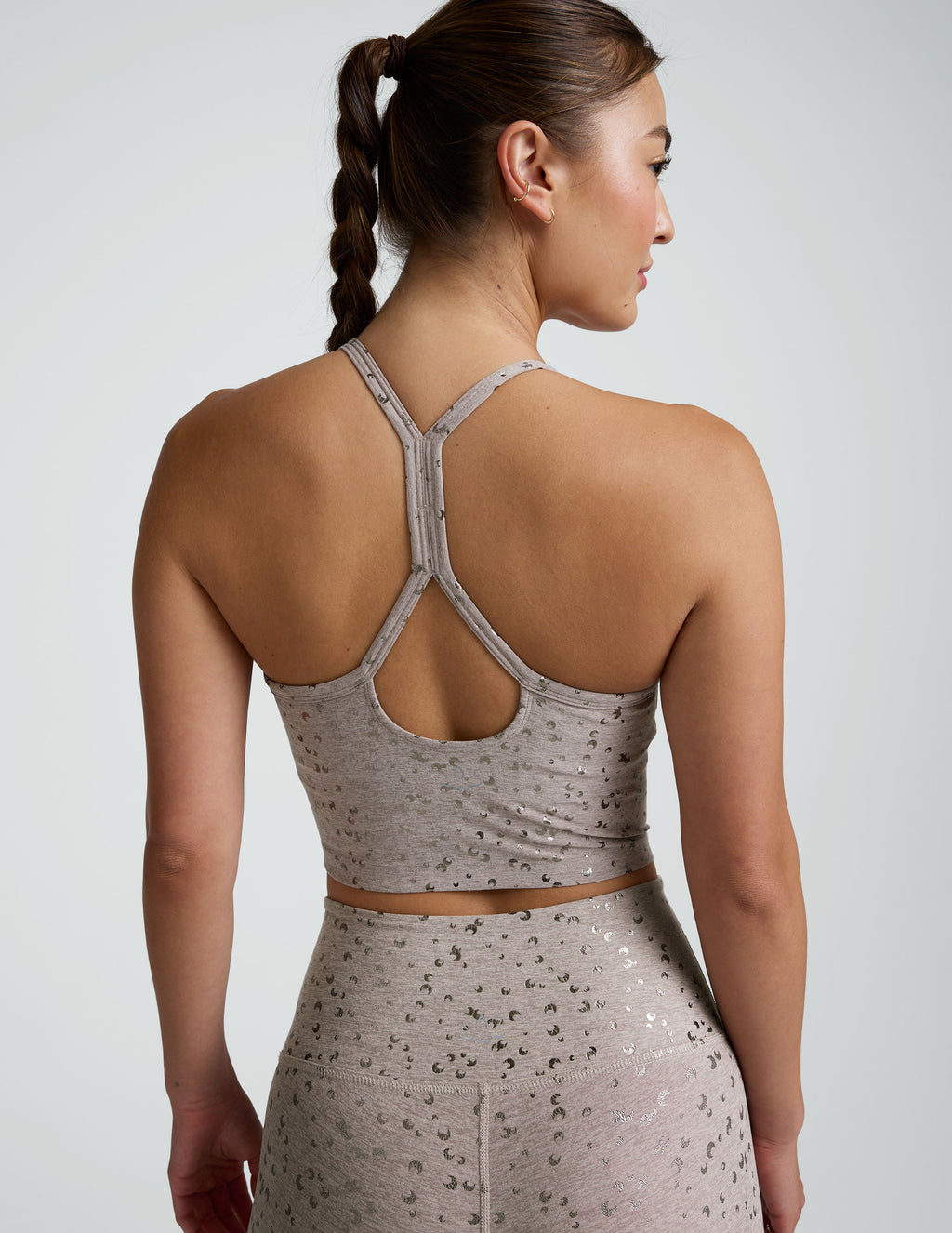 Chai Mini Moons SoftShine Slim Racerback High Cropped Tank | Beyond Yoga