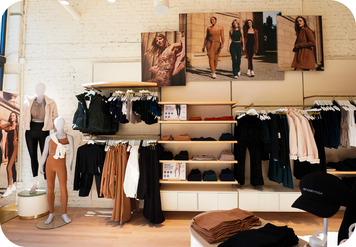 Beyond Yoga Retail Stores