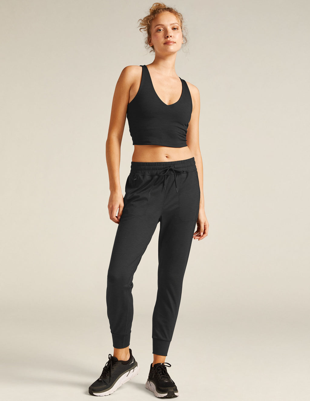 Heather Rib Street Jogger | Beyond Yoga