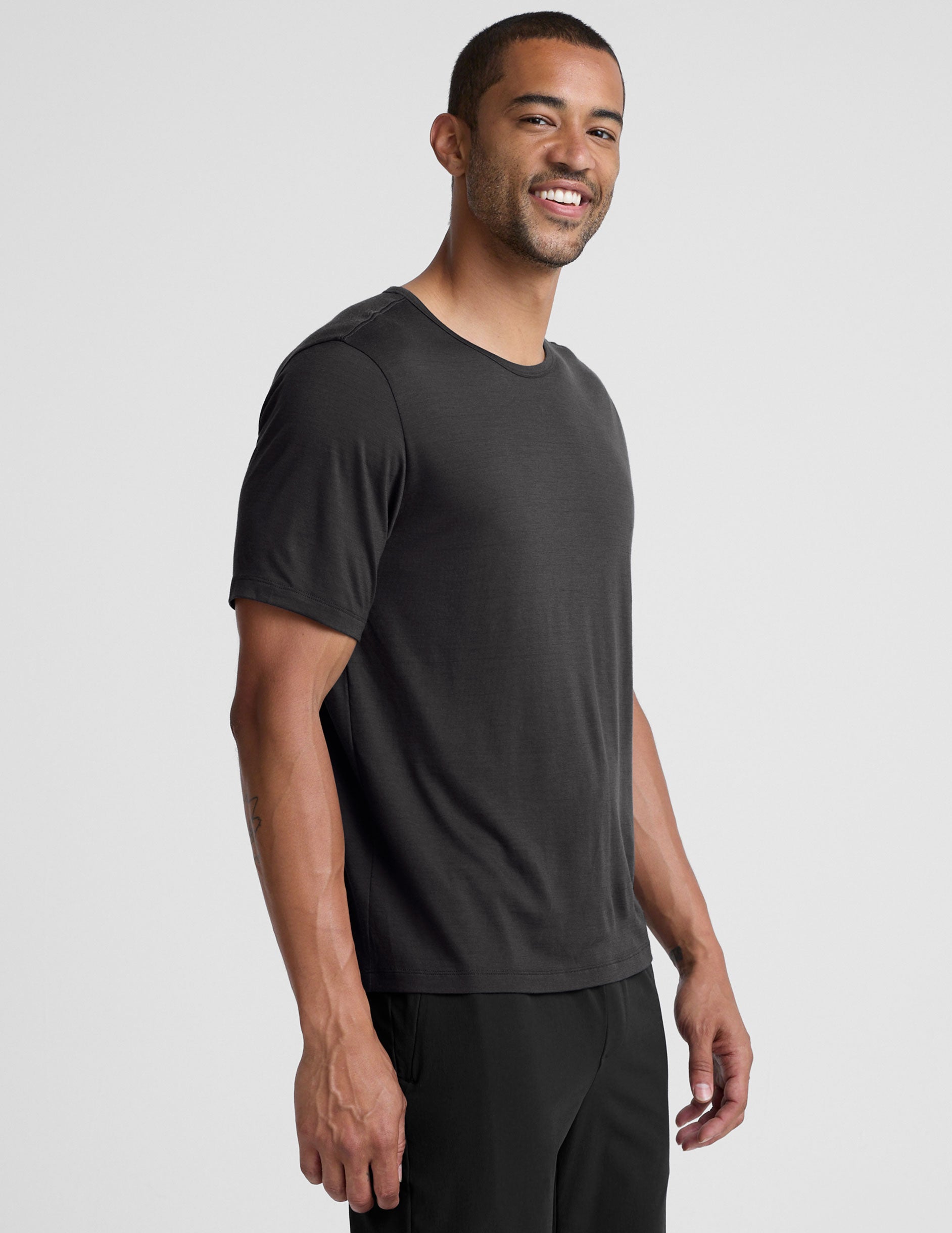Warm Wick Merino Wool Short Sleeve Crew | Beyond Yoga