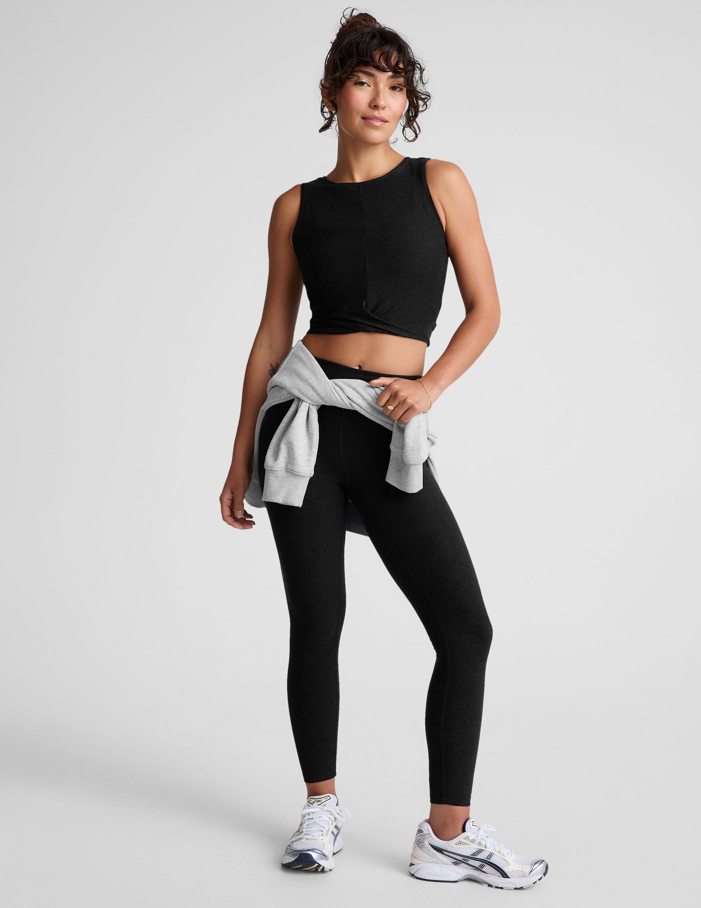Featherweight Center Stage Cropped Tank | Beyond Yoga