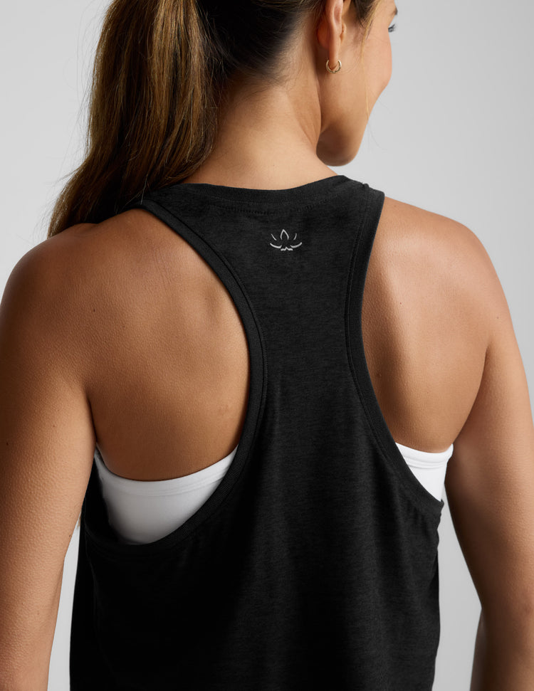 Featherweight Rebalance Racerback Cropped Tank | Beyond Yoga