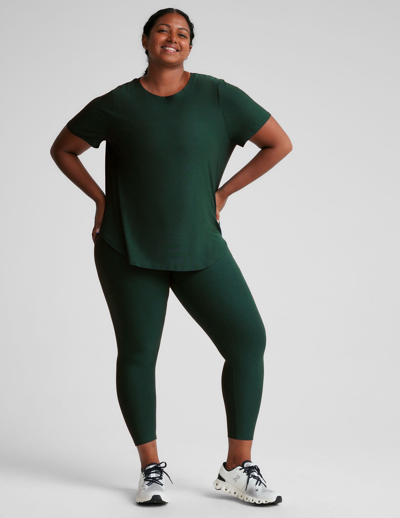 Featherweight On The Down Low Tee | Beyond Yoga