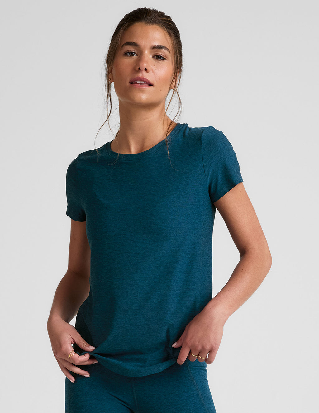 Featherweight On The Down Low Tee | Beyond Yoga