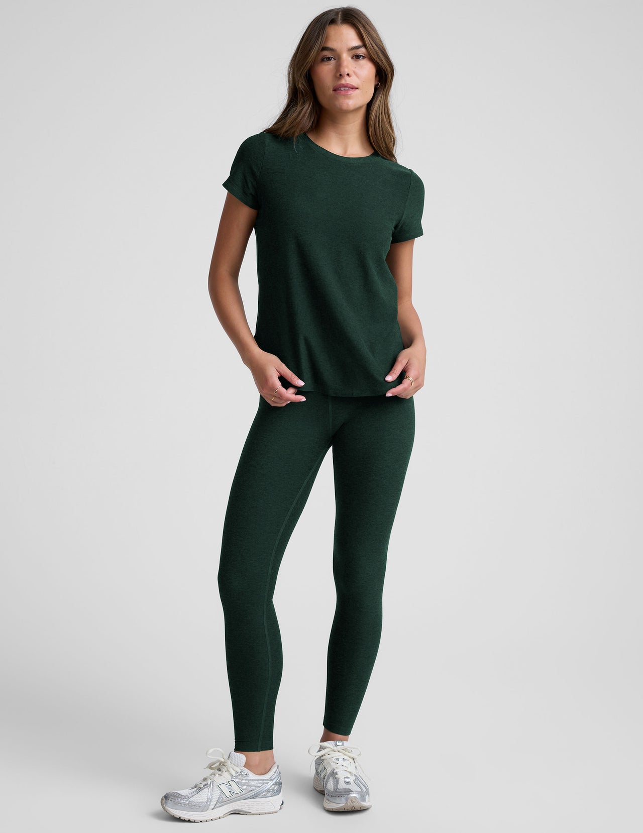 Featherweight On The Down Low Tee | Beyond Yoga
