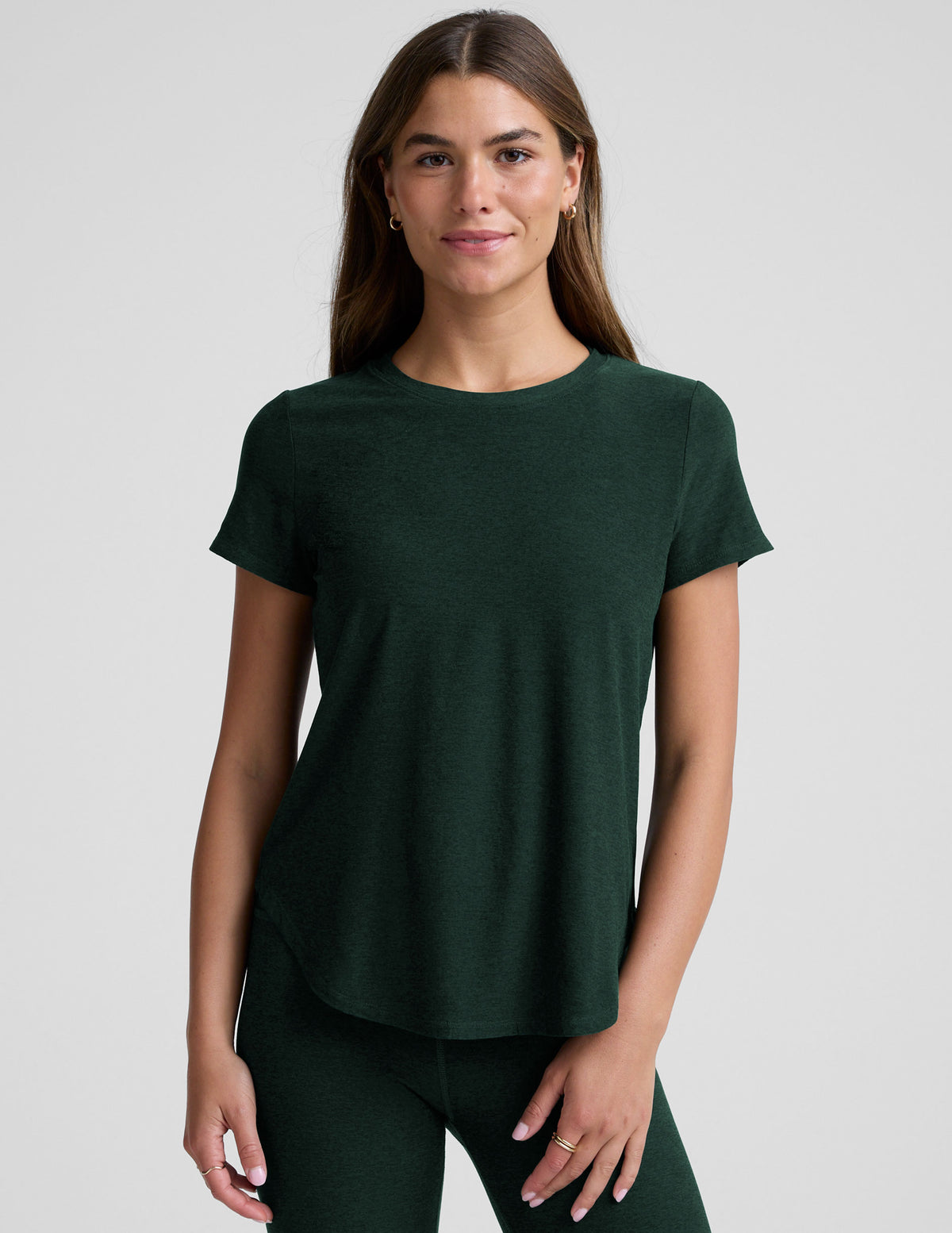Featherweight On The Down Low Tee | Beyond Yoga