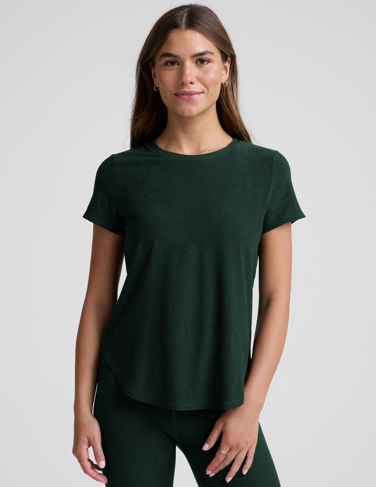 Featherweight On The Down Low Tee | Beyond Yoga