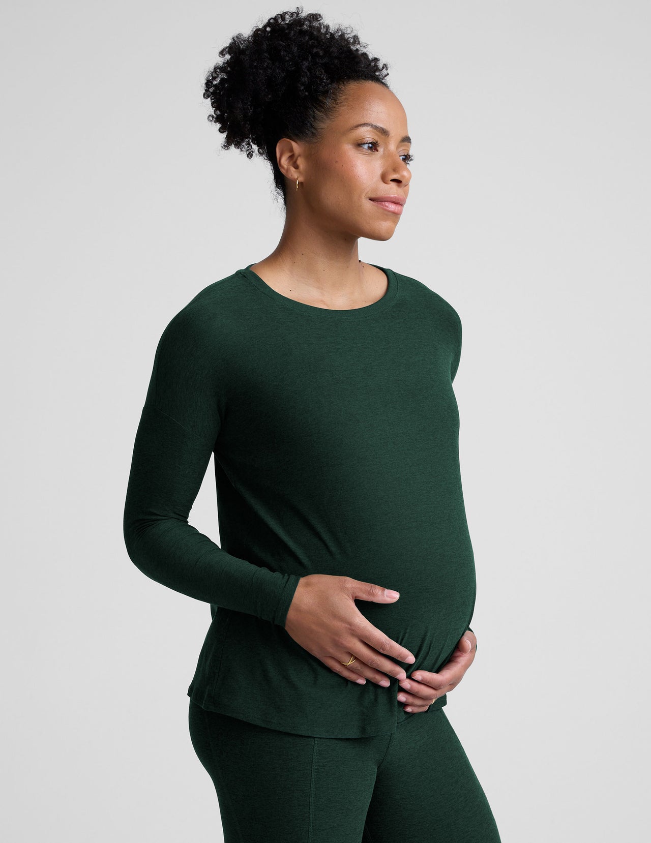 Featherweight Feels Like Home Long Sleeve Maternity Top | Beyond Yoga
