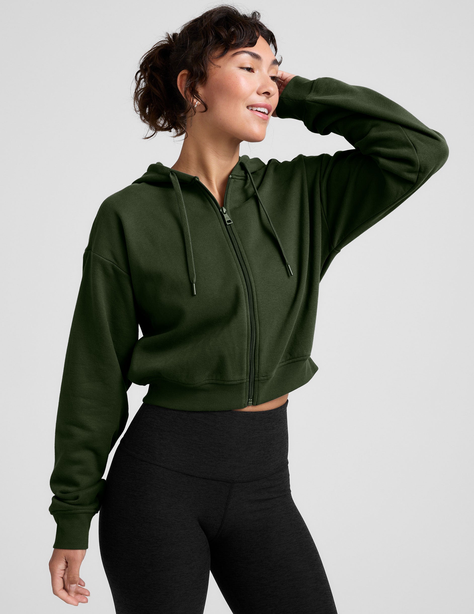 LuxeFleece Zip Up Hoodie | Beyond Yoga