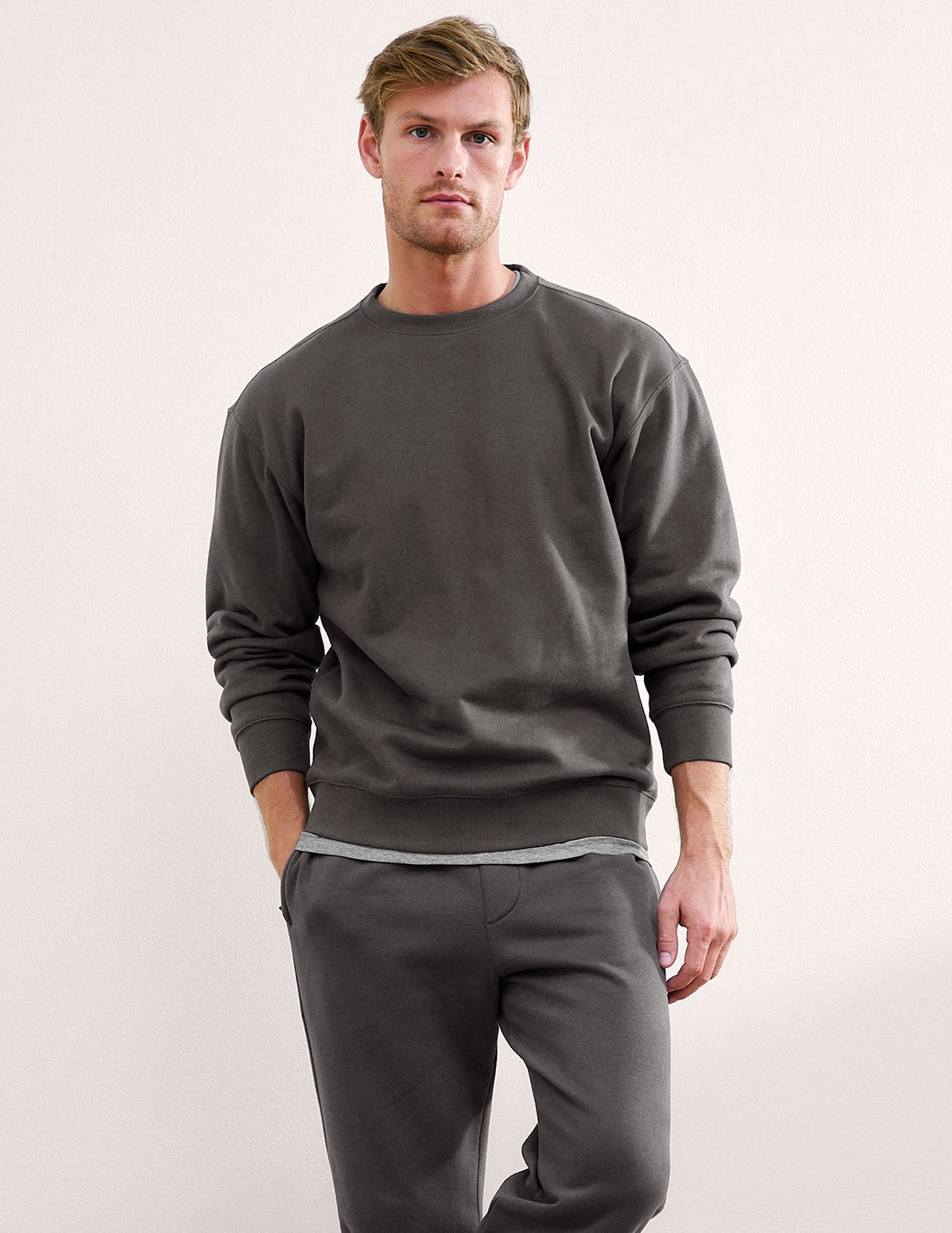 LuxeFleece Crewneck Men's Pullover | Beyond Yoga