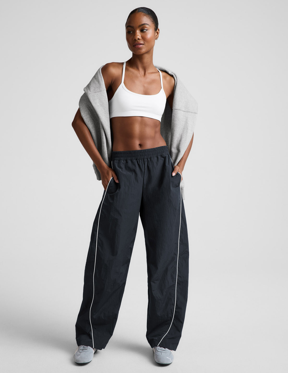 Mid-Rise Barrel Leg Limitless Pant - Nocturnal Navy | Beyond Yoga