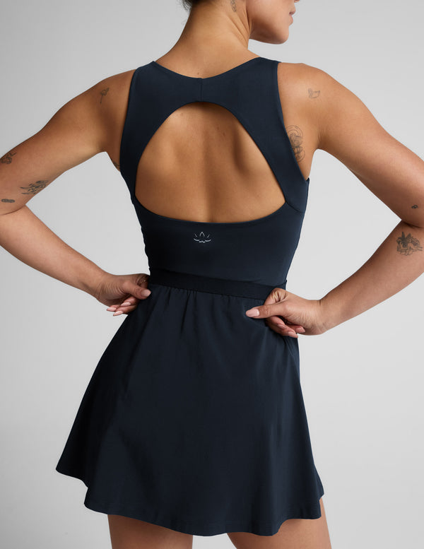 Score Pleated Dress | Beyond Yoga