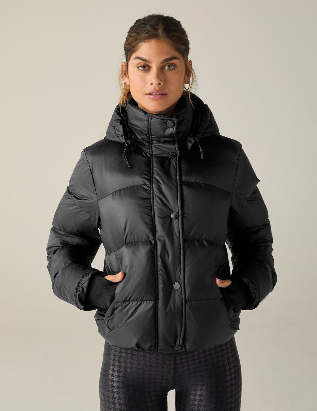 Big Cozy Hooded Puffer Jacket | Beyond Yoga