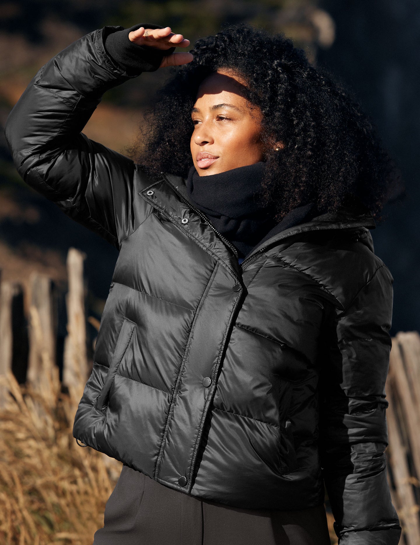 Big Cozy Hooded Puffer Jacket | Beyond Yoga