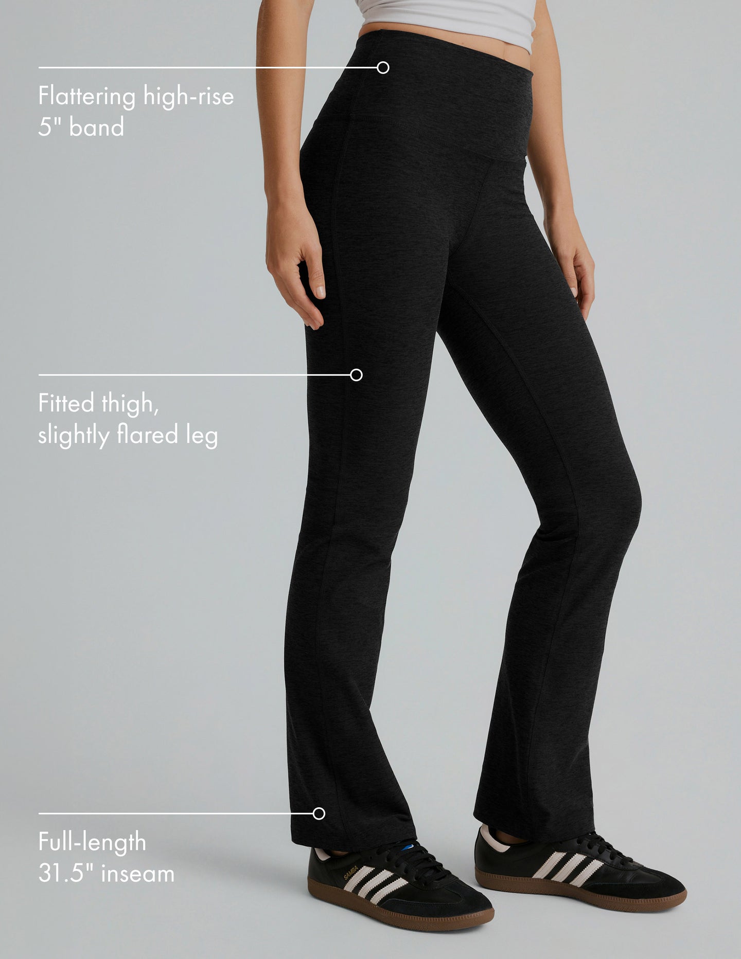 Spacedye Practice High Waisted Bootcut Pant | Beyond Yoga