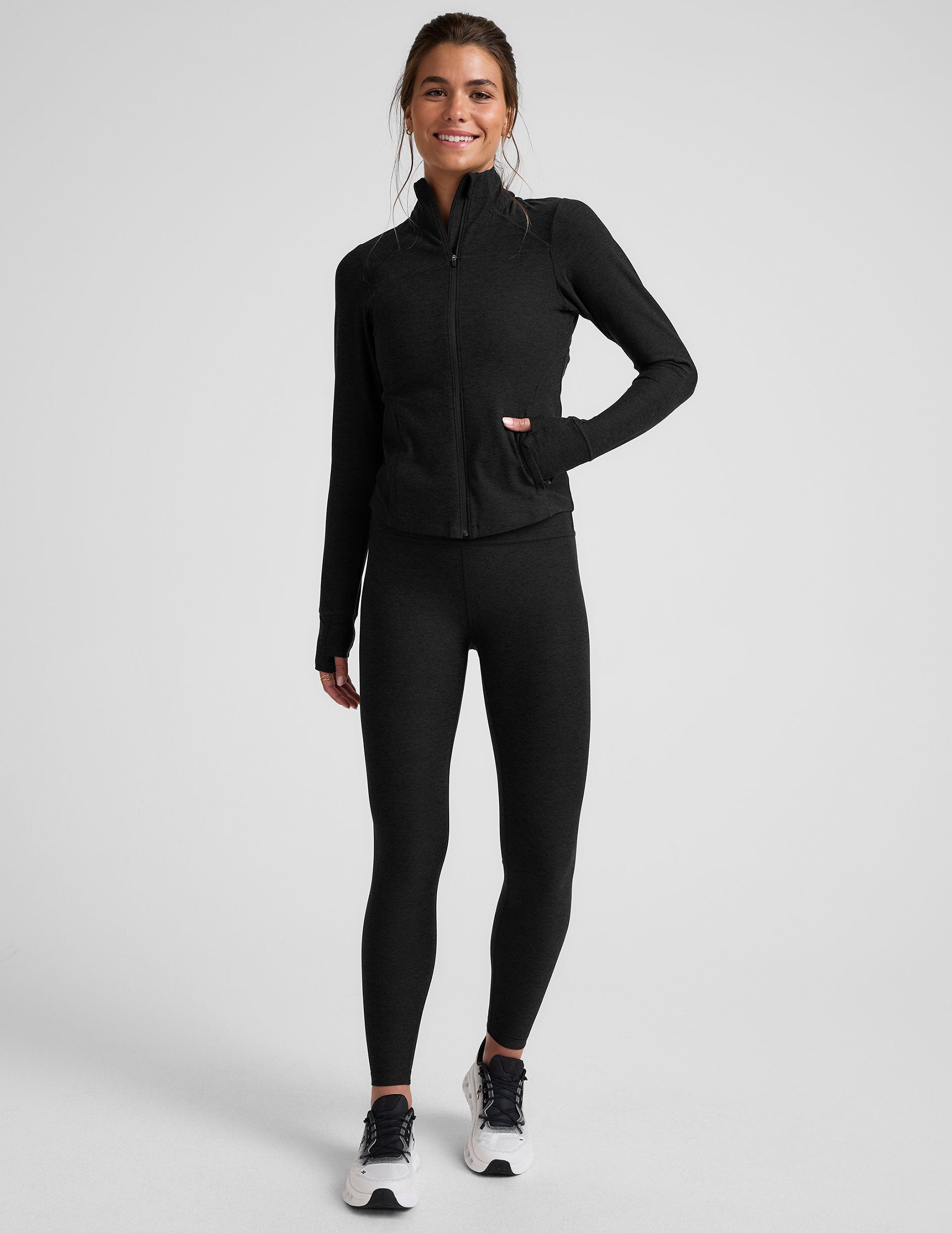 Spacedye Trails Active Jacket | Beyond Yoga