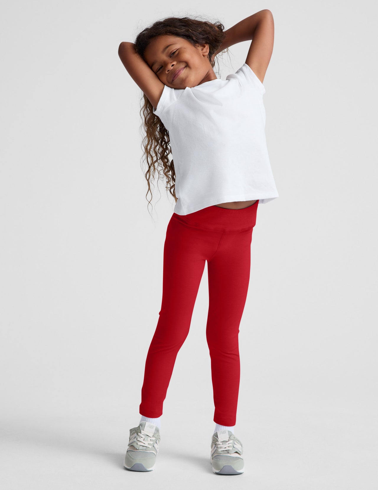 Toddler Soft Spacedye Legging - Holly Red Heather | Beyond Yoga