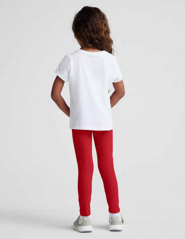 Toddler Soft Spacedye Legging - Holly Red Heather | Beyond Yoga
