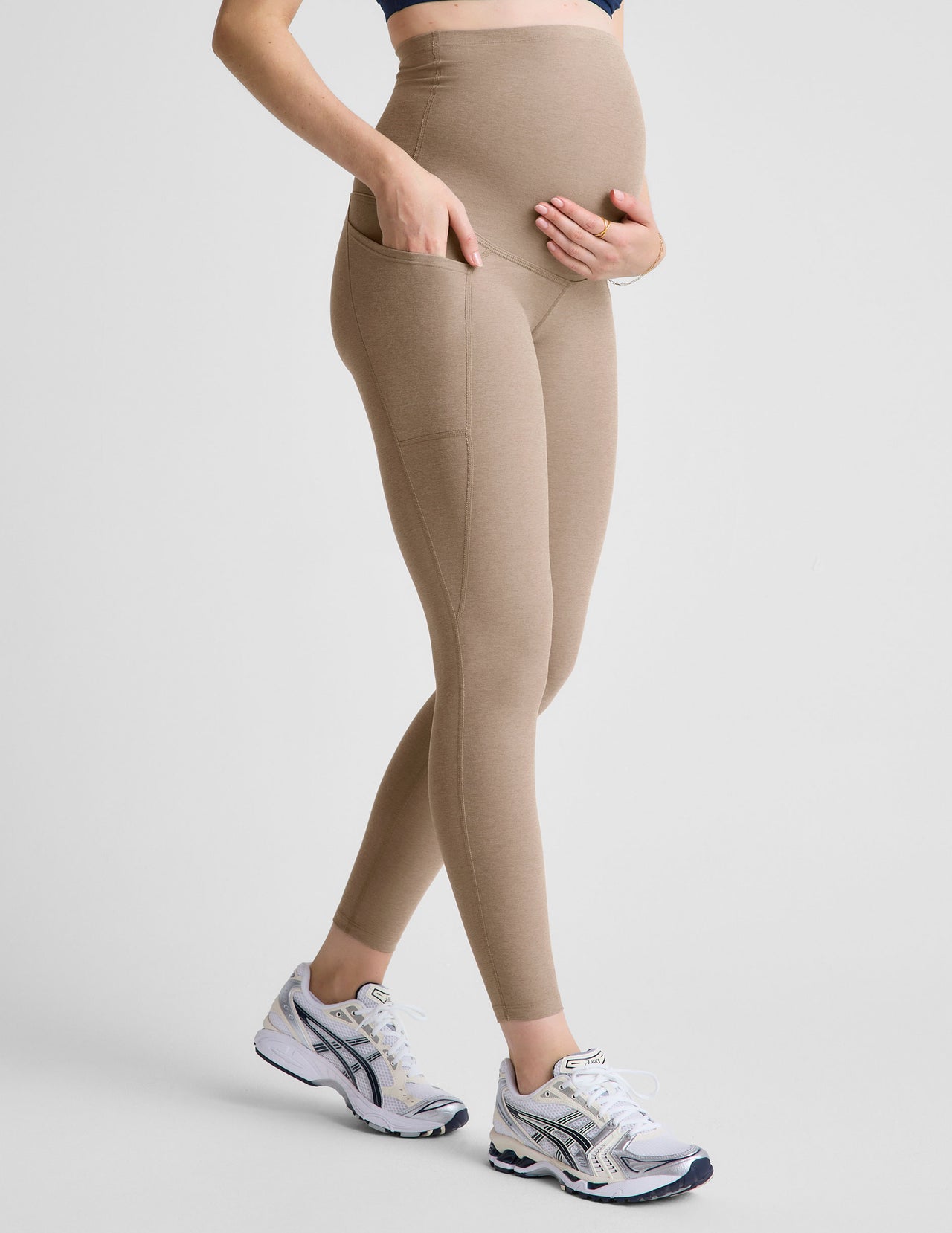 Spacedye Love the Bump Maternity Pocket Midi Legging | Beyond Yoga