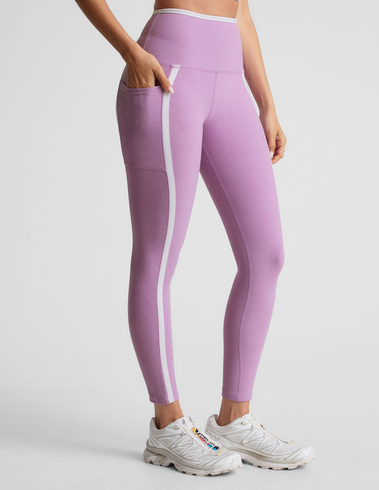 Spacedye New Moves High Waisted Midi Legging | Beyond Yoga