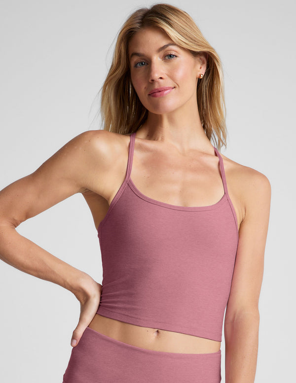 Spacedye Slim Racerback Cropped Tank | Beyond Yoga