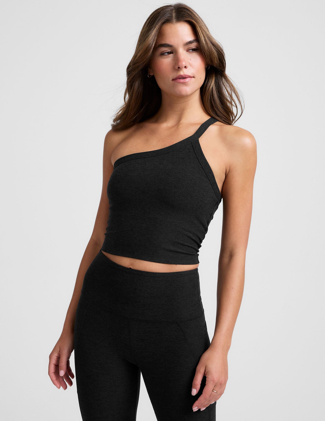 Spacedye Outset One Shoulder Cropped Tank | Beyond Yoga