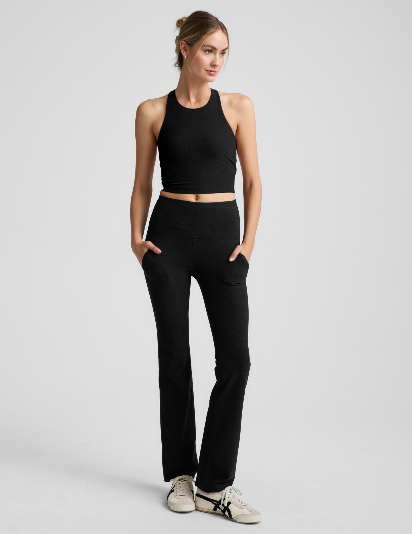 Spacedye High Neck Cropped Tank | Beyond Yoga