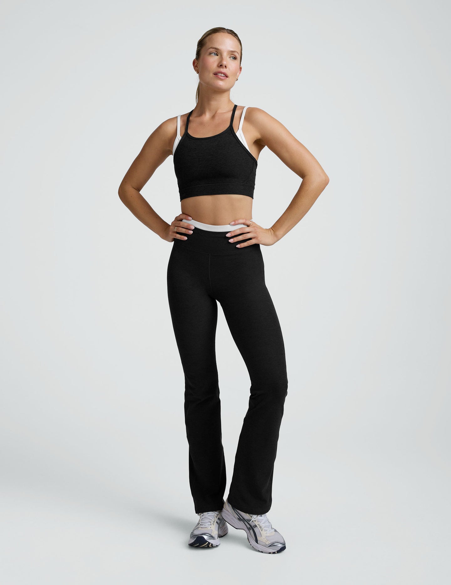 Spacedye Layered Long Line Bra | Beyond Yoga