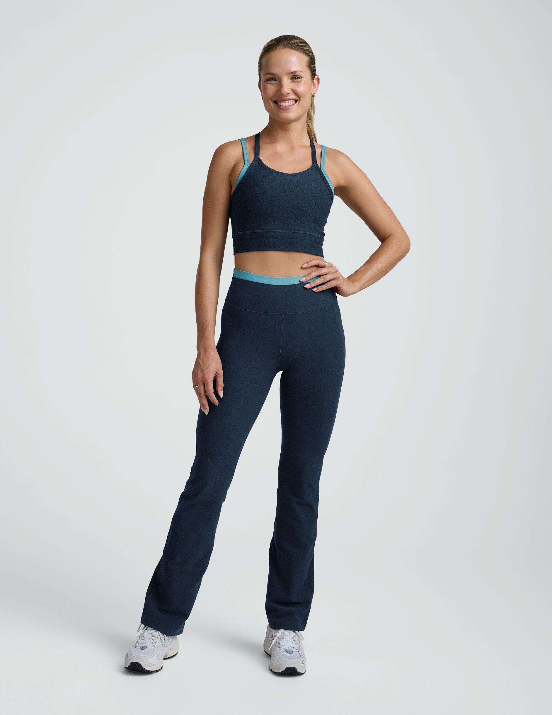 Spacedye Layered Long Line Bra | Beyond Yoga