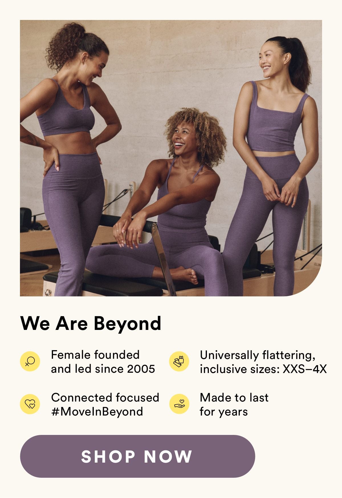 Yoga Apparel, Workout Clothes & Activewear for Women | Beyond Yoga
