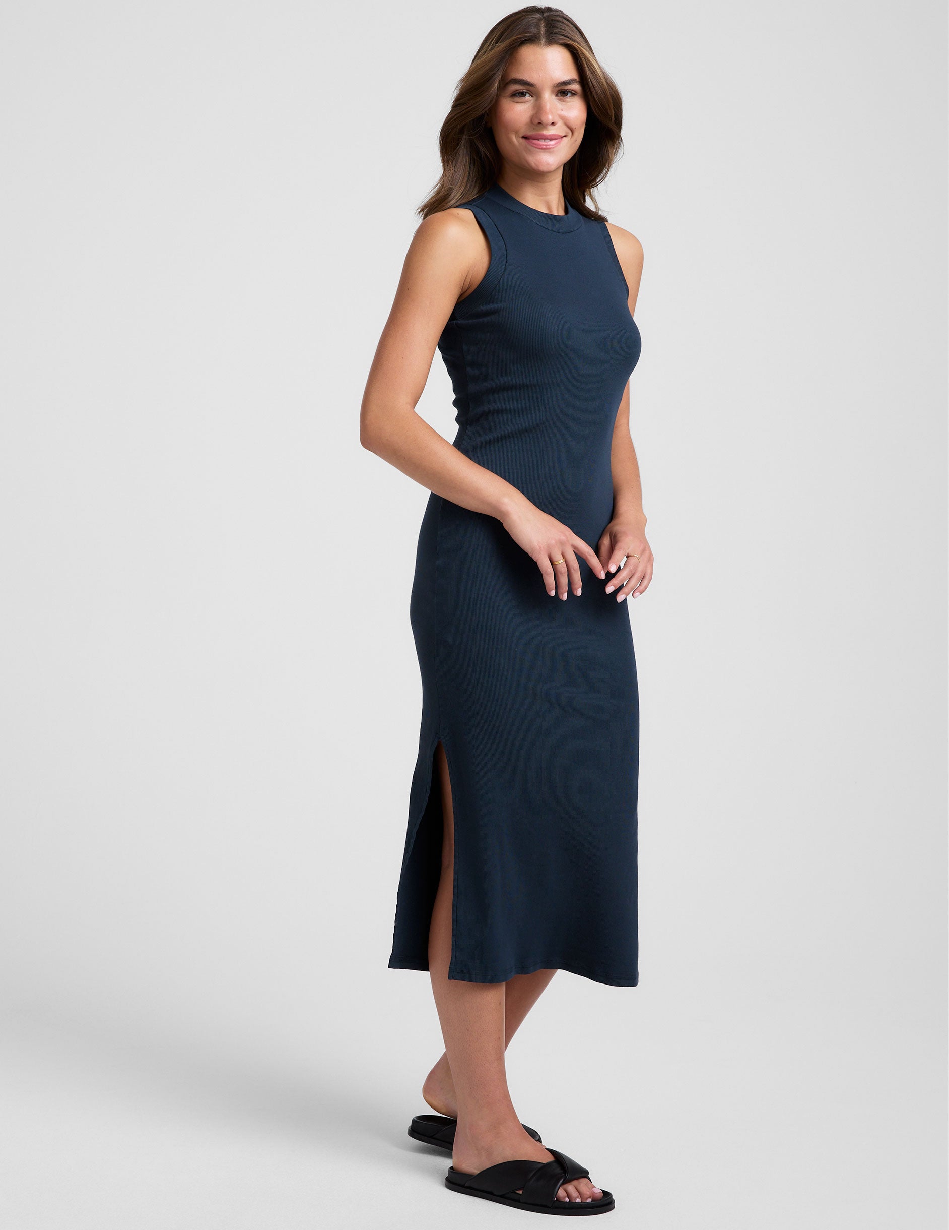 Rib Tank Dress | Beyond Yoga