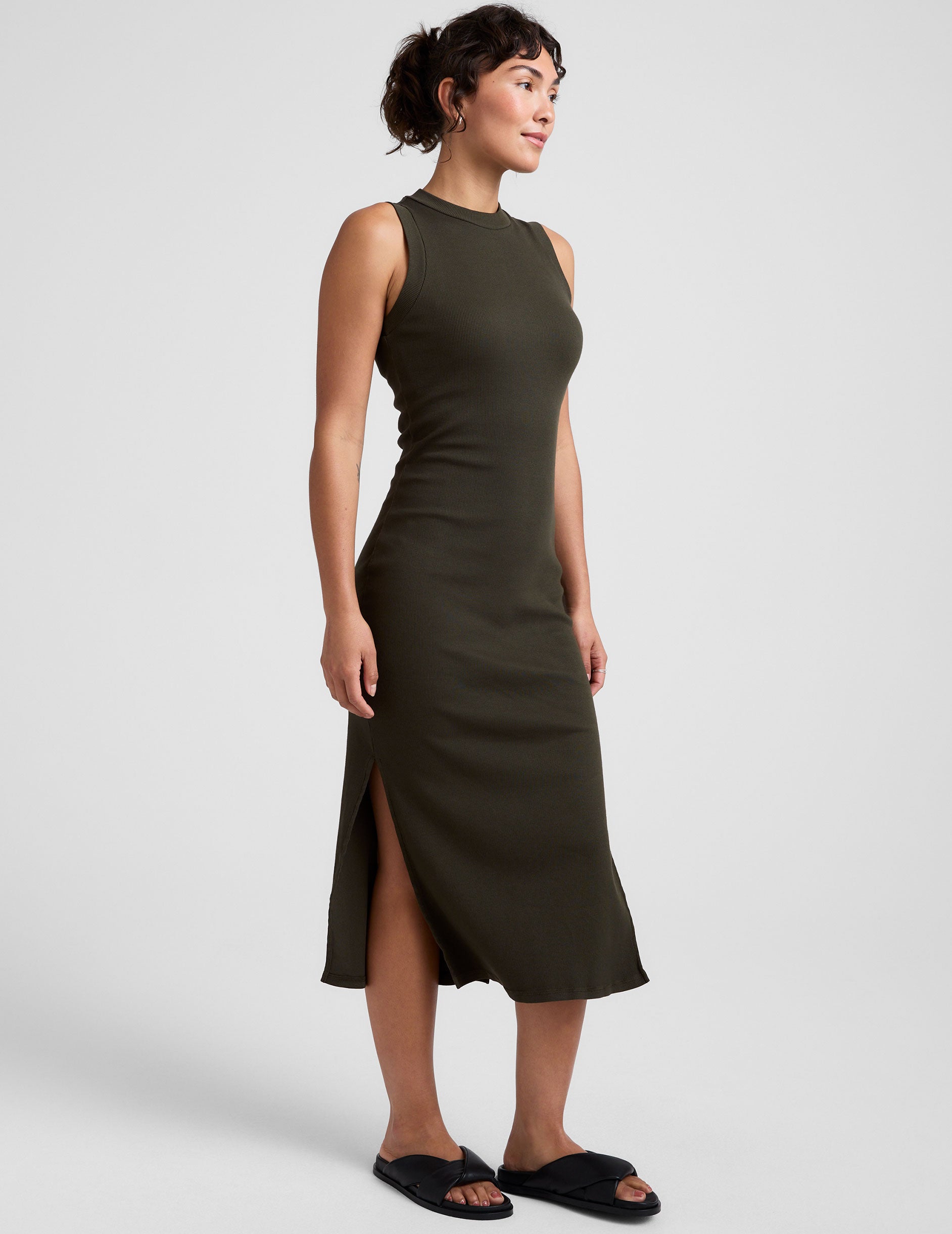 Rib Tank Dress | Beyond Yoga