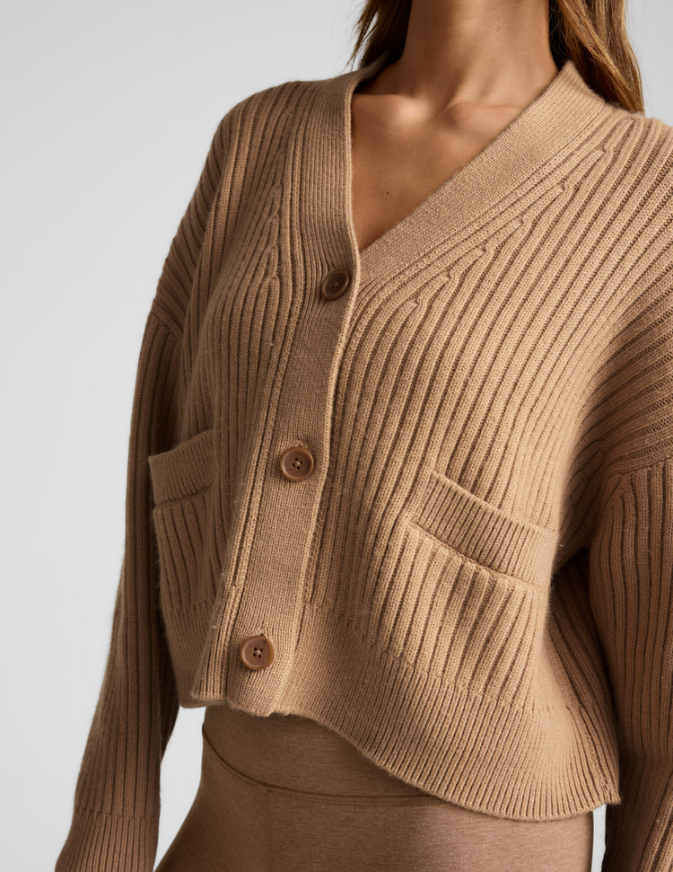 Wool Blend Cardigan | Beyond Yoga