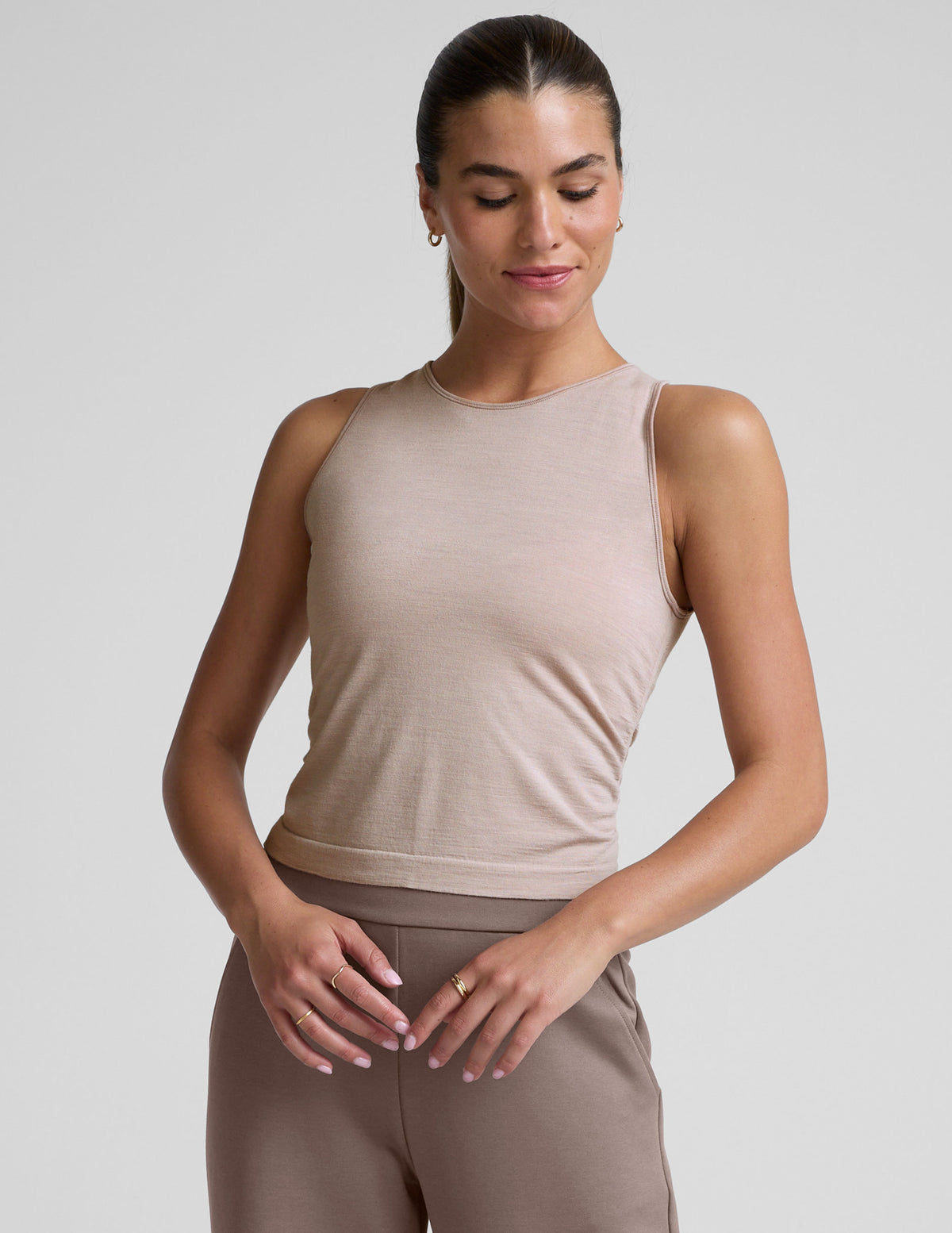 LuxeKnit Merino Wool Racerback Tank | Beyond Yoga