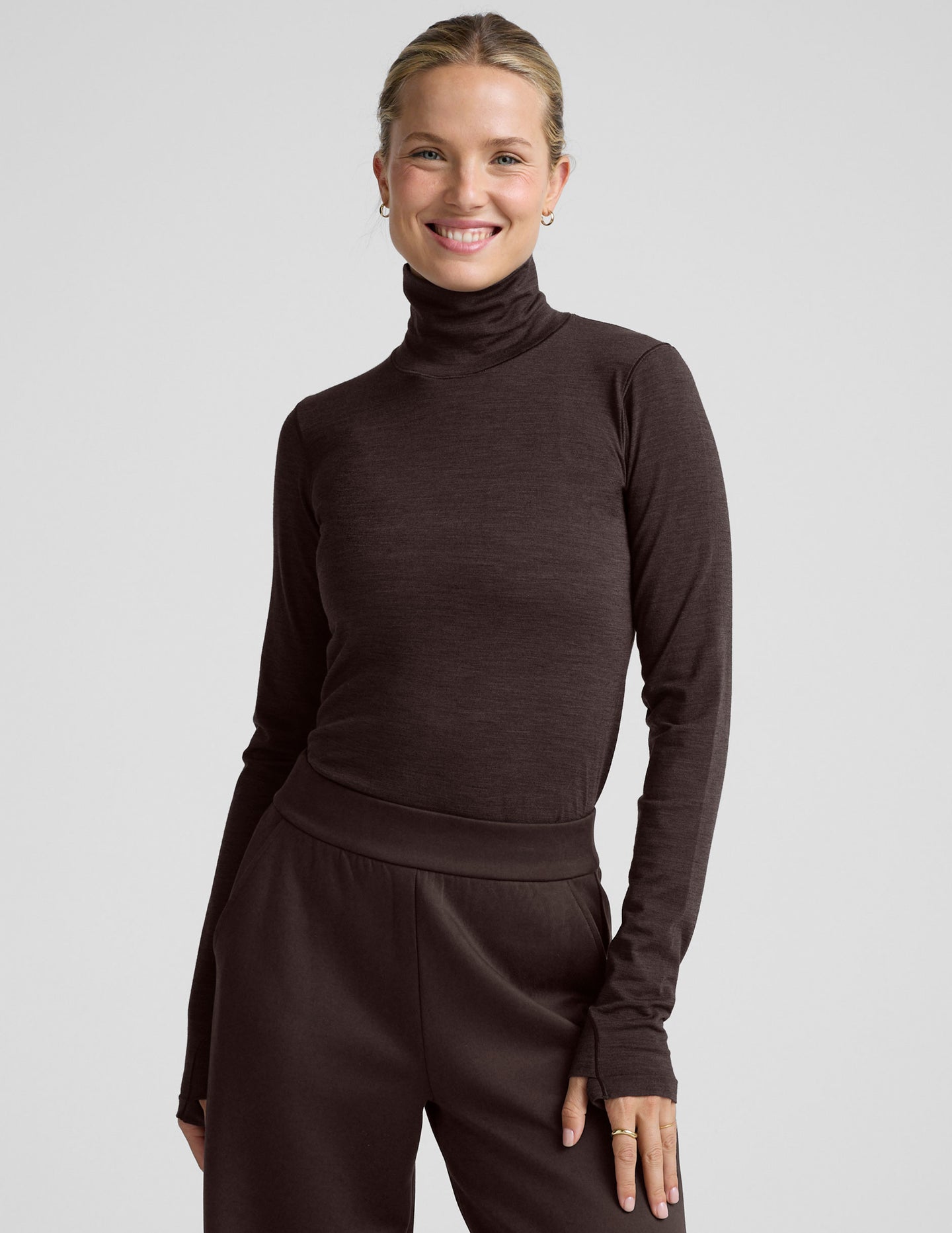 LuxeKnit Merino Wool Turtleneck | Beyond Yoga