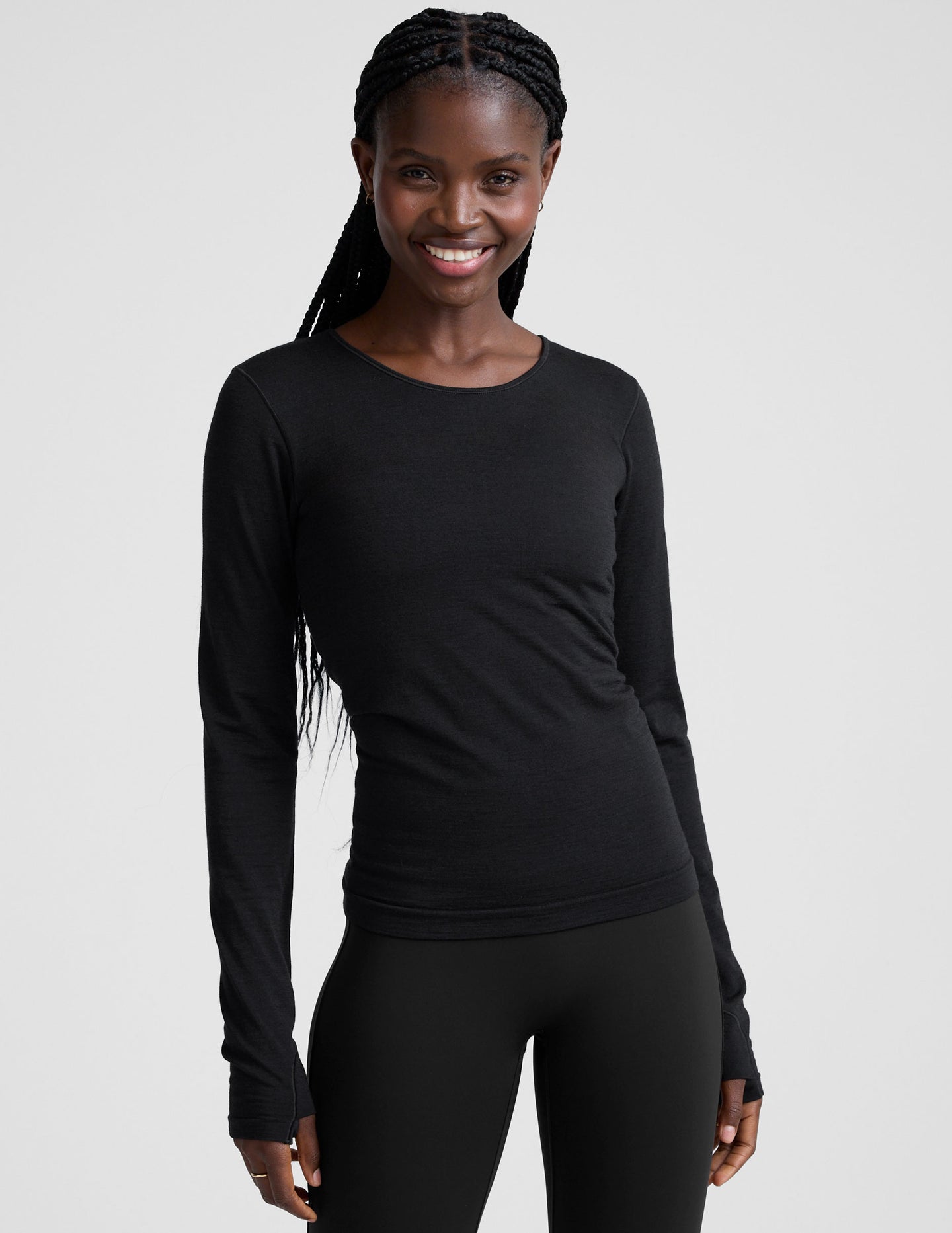 LuxeKnit Merino Wool Crewneck | Beyond Yoga