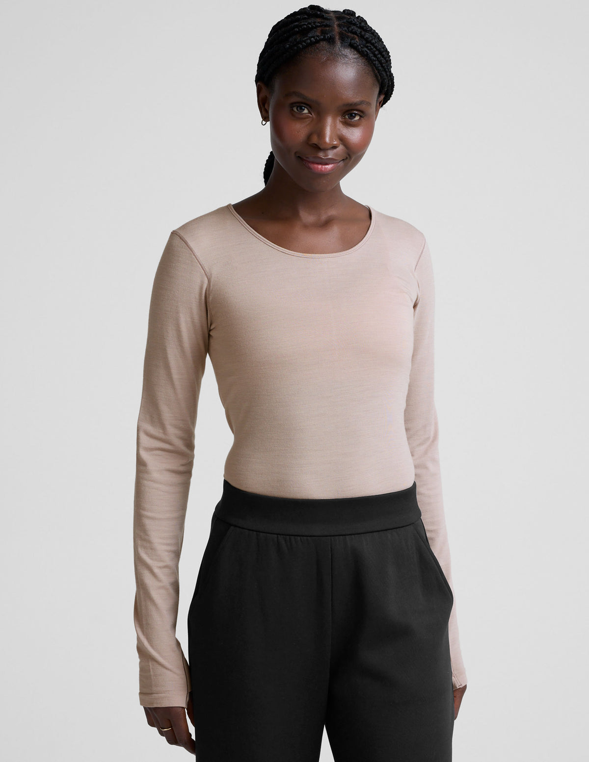 LuxeKnit Merino Wool Crewneck | Beyond Yoga