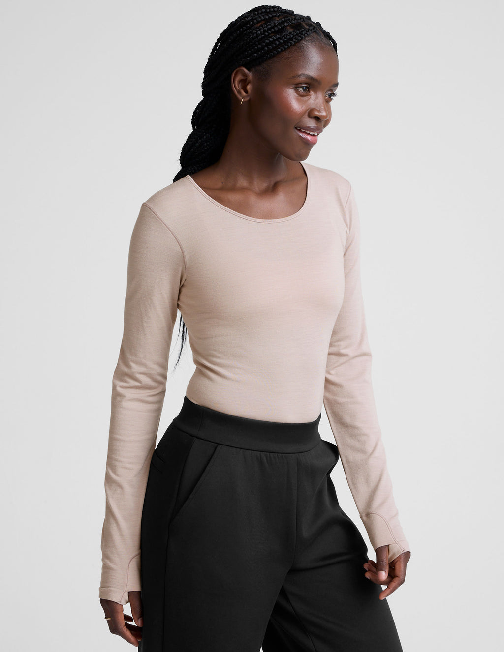 LuxeKnit Merino Wool Crewneck | Beyond Yoga