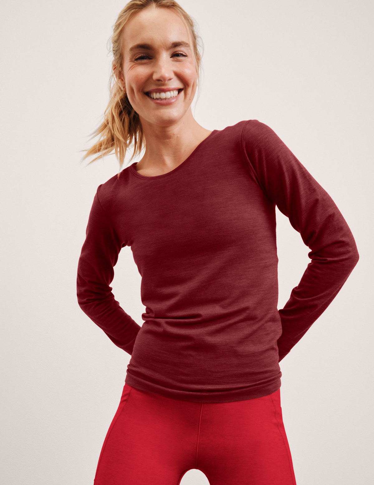 LuxeKnit Merino Wool Crewneck | Beyond Yoga