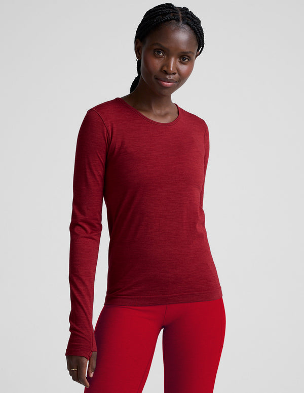 LuxeKnit Merino Wool Crewneck | Beyond Yoga